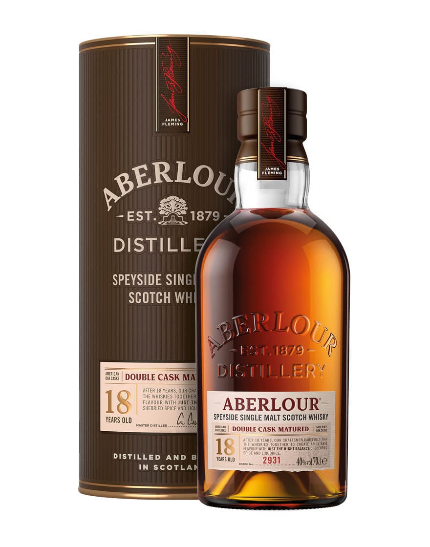 Aberlour Highland Single Malt Scotch Whisky 18 Years Old - DrinksBuff