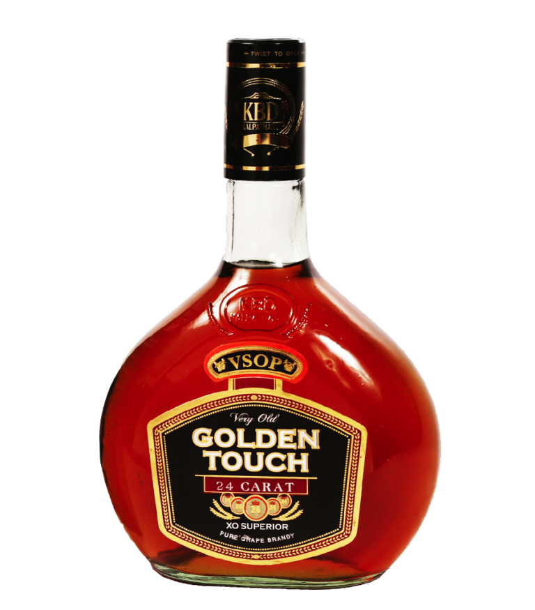 Golden Touch 24 Carat XO Superior French Grape Brandy - DrinksBuff