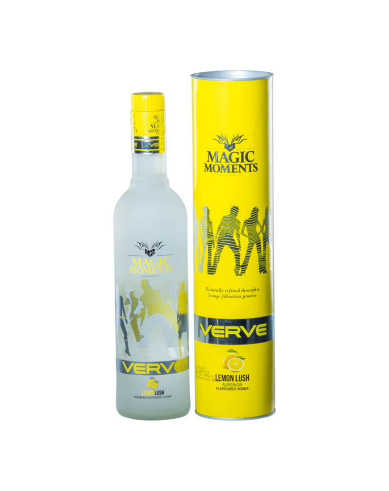 M2 Magic Moments Verve Lemon Lush Premium Flavoured Vodka - DrinksBuff