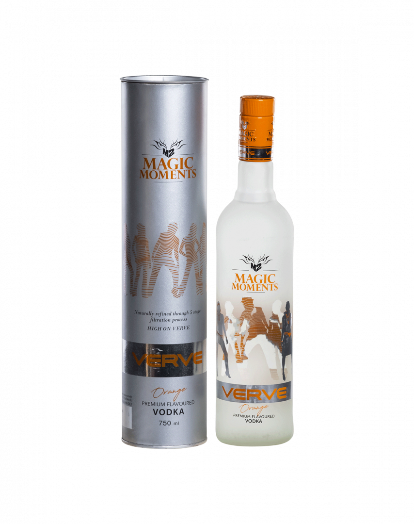 M2 Magic Moments Verve ORANGE Premium Flavoured Vodka - DrinksBuff